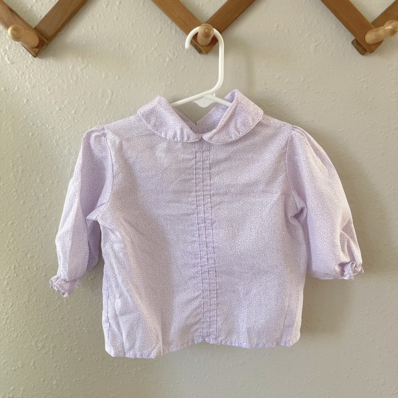Shirts & Tops | Vintage Toddler Buttonback Blouse | Poshmark